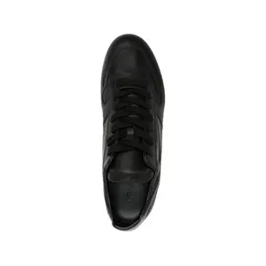 Rick Owens Leather Sneakers - Black