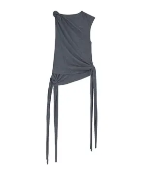 Ganni Knot Detailing Blouses