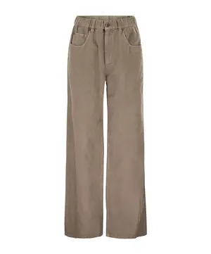 Brunello Cucinelli Garment-dyed Trousers