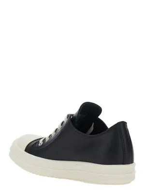 Rick Owens Low-top Sneakers With Tie Fastening