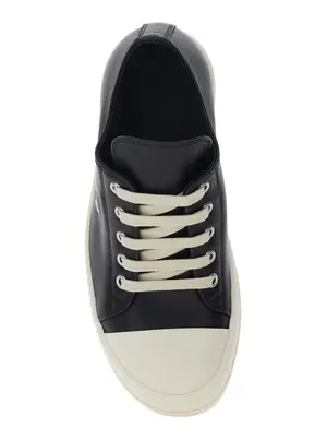 Rick Owens Low-top Sneakers With Tie Fastening