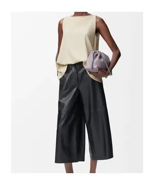 Loewe Anagram Embroidered Boat Neck Tank Top