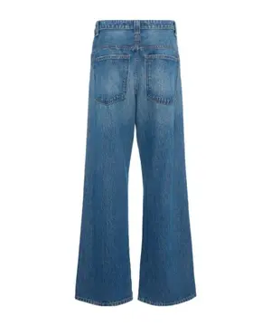 Khaite Winslow Mid Rise Baggy Jeans - No