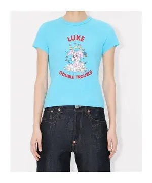 Kenzo Double Trouble" Graphic T-shirt