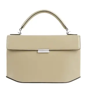 TOTEME Box Top Handle Shoulder Bag - Cashew