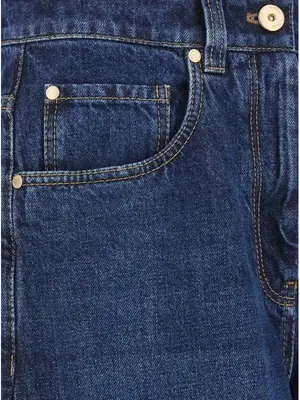 Brunello Cucinelli Mid-waisted Wide-leg Jeans - Blue