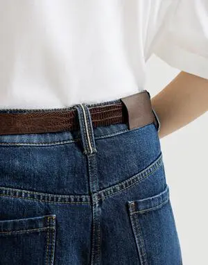 Brunello Cucinelli Mid-waisted Wide-leg Jeans - Blue