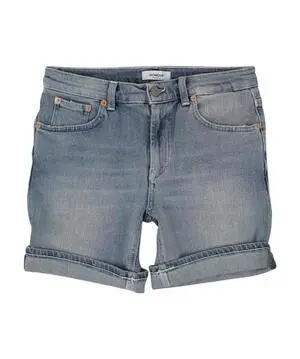 DONDUP Teen Bermuda Jeans Derick In Stretch Cotton