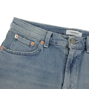 DONDUP Teen Bermuda Jeans Derick In Stretch Cotton