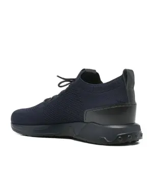 TOD'S Logo Detailed Lace-up Low-top Sneakers - Black