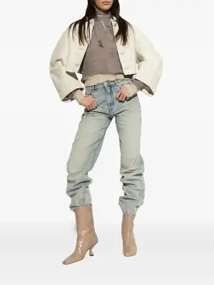 DIESEL® M-dracarina Jumper With Distressed Details - Beige