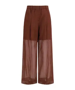 Brunello Cucinelli Wide-leg Trousers