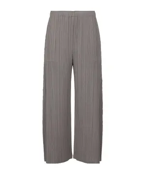 PLEATS PLEASE BY ISSEY MIYAKE Wide Leg Pleated Trousers