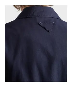 Prada Cotton Safari Jacket - Blue
