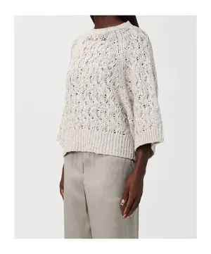 Brunello Cucinelli Open-knit Crewneck Jumper