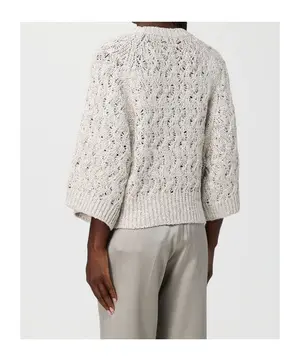 Brunello Cucinelli Open-knit Crewneck Jumper