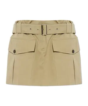 IRO PARIS Belt Loop Mini Skirt