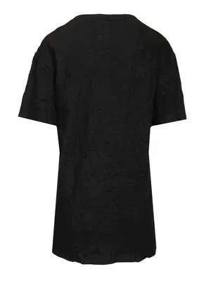 Loewe Graphic Print Crewneck T-shirt - Black