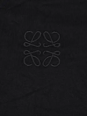 Loewe Graphic Print Crewneck T-shirt - Black