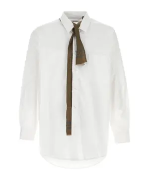 MAGLIANO Tie Detailed Button-up Shirt - No