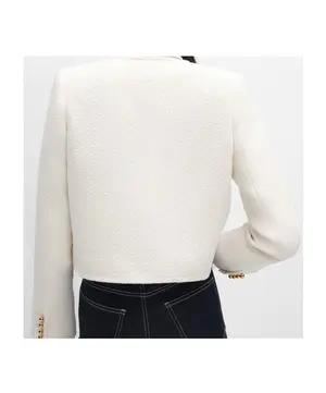 Celine Icône Jacket In Viscose And Wool Natt