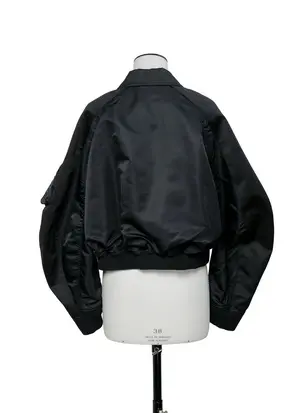 Sacai Twill Collared Zip-up Blouson
