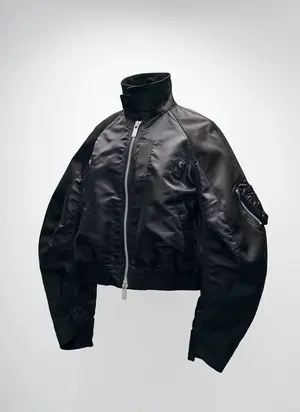 Sacai Twill Collared Zip-up Blouson