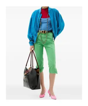 Versace Poplin Zip Blouson - Blue
