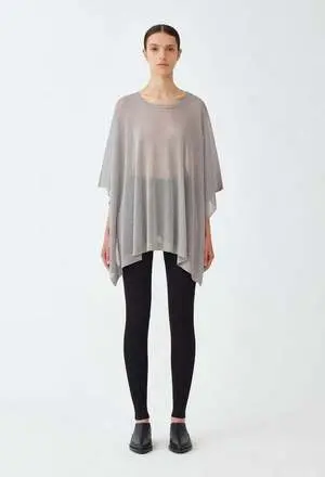 Fabiana Filippi Semi-sheer Knitted Cape