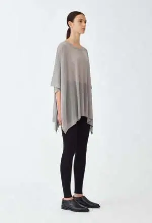 Fabiana Filippi Semi-sheer Knitted Cape