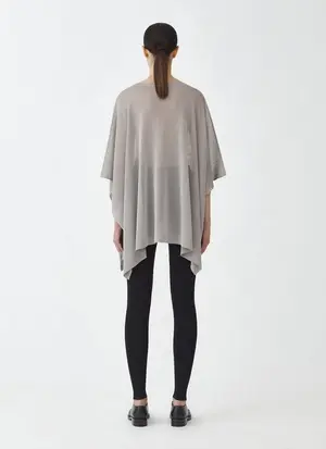 Fabiana Filippi Semi-sheer Knitted Cape