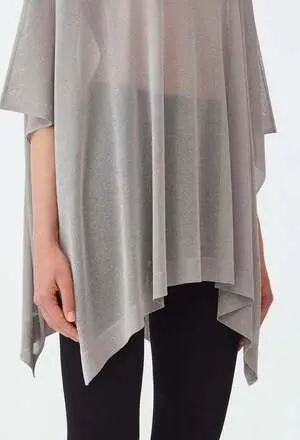 Fabiana Filippi Semi-sheer Knitted Cape