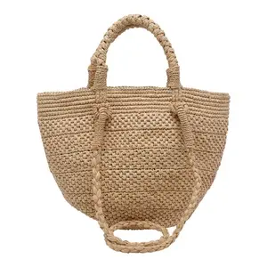 IBELIV Arona Woven Tote Bag - Tea