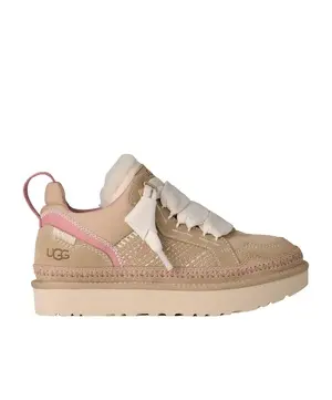 UGG Low-top Lace-up Sneakers - Nude