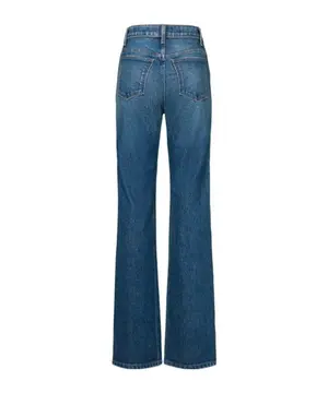 Khaite Danielle High-rise Straight Leg Jeans