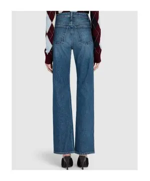 Khaite Danielle High-rise Straight Leg Jeans
