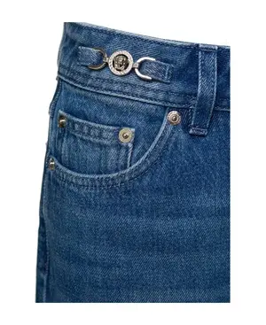 Versace Logo Detail Jeans