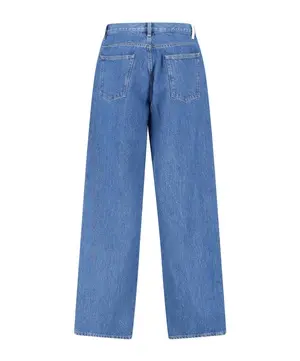 JIL SANDER High-rise Straight-leg Jeans - Blue