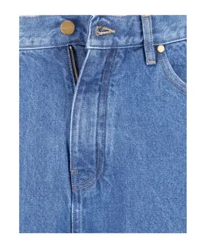 JIL SANDER High-rise Straight-leg Jeans - Blue