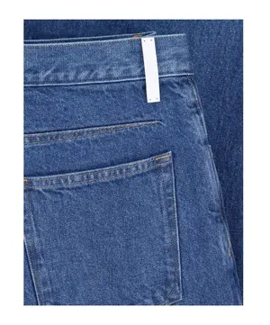 JIL SANDER High-rise Straight-leg Jeans - Blue