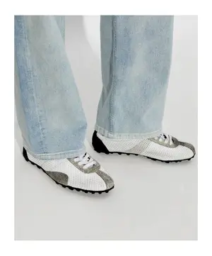 MAISON MARGIELA Paneled Low-top Sneakers - Grey