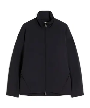 Max Mara Zip-up High Neck Sweatshirt