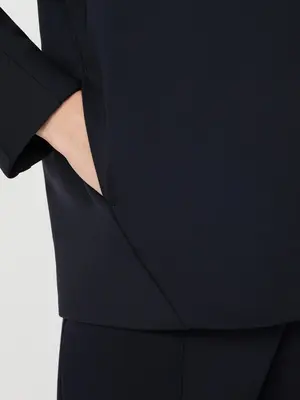 Max Mara Zip-up High Neck Sweatshirt