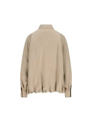 Brunello Cucinelli Fluid Twill Shirt - Beige