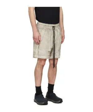 THOM KROM Drawstring Cargo Shorts