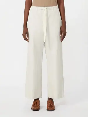 Max Mara Argento Cropped Trousers - Ice