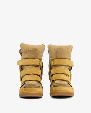Isabel Marant Étoile Bekett Wedge Sneakers - Brown