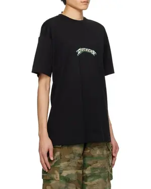 Givenchy Dragon Printed Crewneck T-shirt