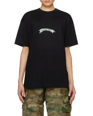 Givenchy Dragon Printed Crewneck T-shirt
