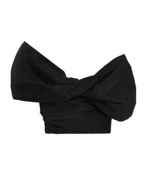 Celine Silk Top - Black